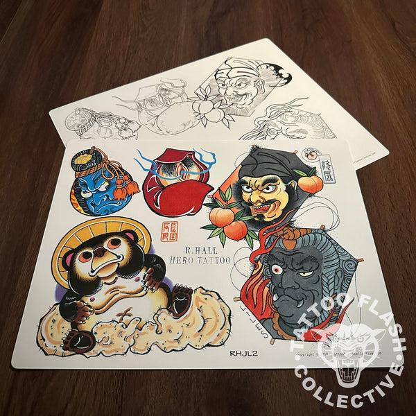 Randy Hall/Jenn Liles |Tattoo Flash Collective - tattooflashcollective
