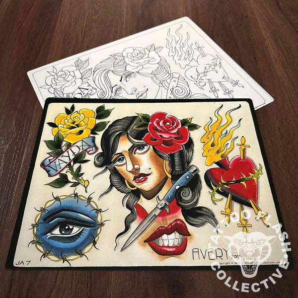 Josh Avery |Tattoo Flash Collective - tattooflashcollective