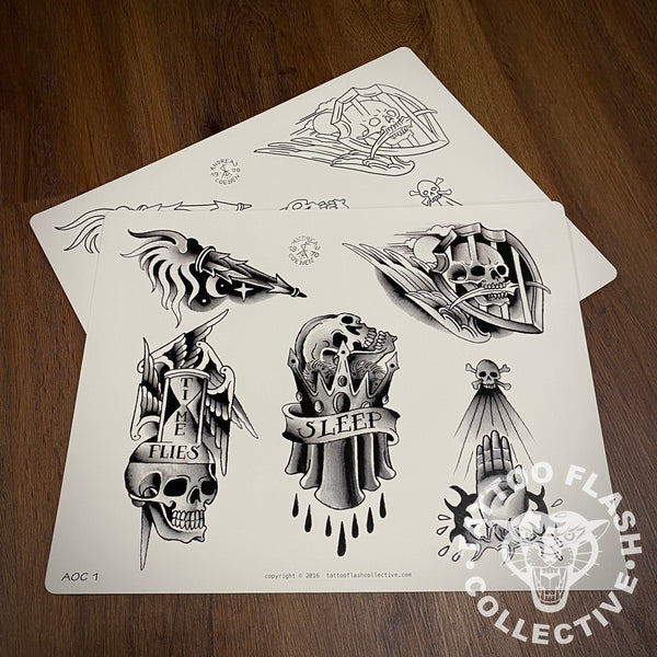 tattoo flash - tattooflashcollective