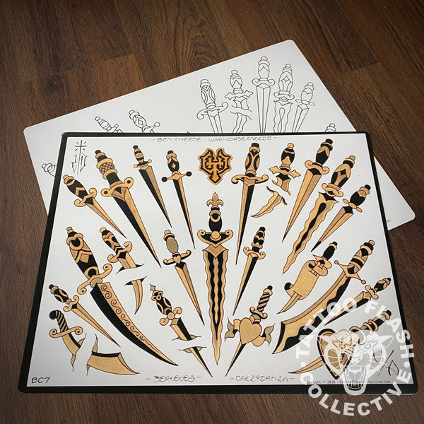 Ben Cheese |Tattoo Flash Collective - tattooflashcollective