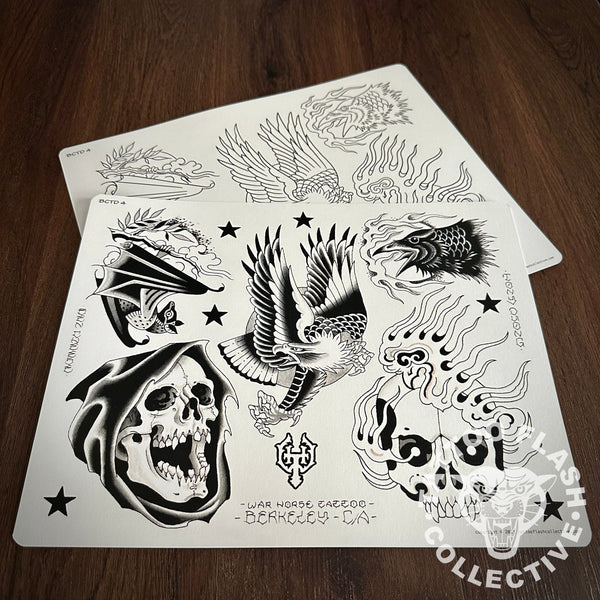 Ben Cheese/Tony Duong |Tattoo Flash Collective - tattooflashcollective