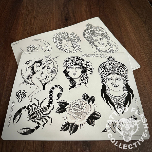 Ben Cheese/Tony Duong |Tattoo Flash Collective - tattooflashcollective