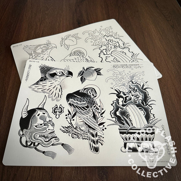 Ben Cheese/Tony Duong |Tattoo Flash Collective - tattooflashcollective