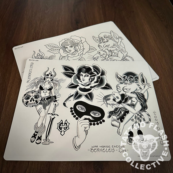 Ben Cheese/Tony Duong |Tattoo Flash Collective - tattooflashcollective