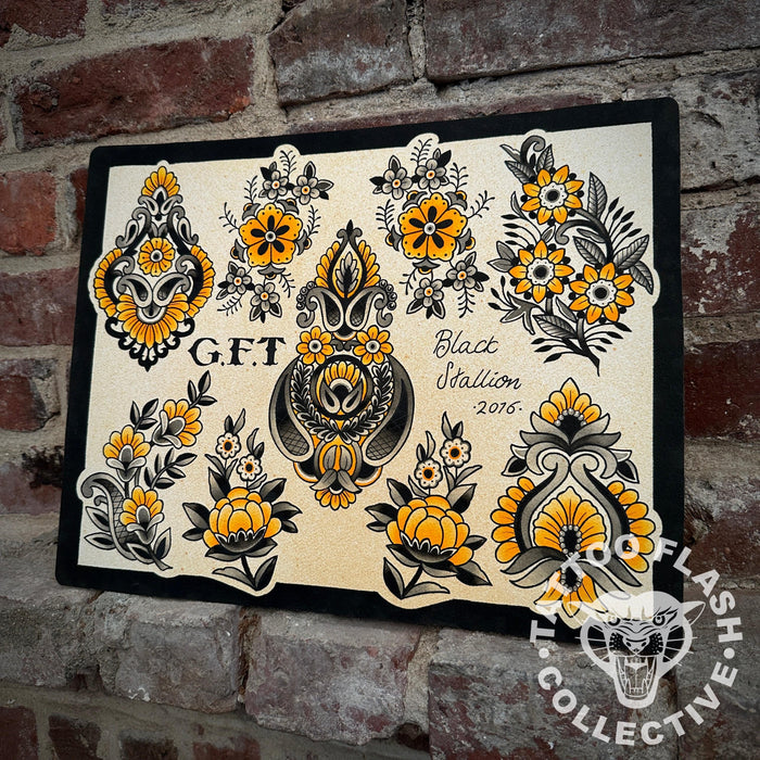 Original Paintings - tattooflashcollective