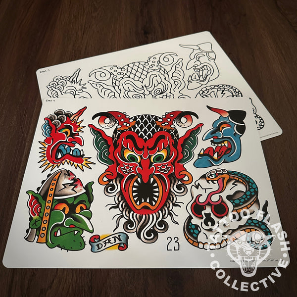 Dan Moreno |Tattoo Flash Collective - tattooflashcollective