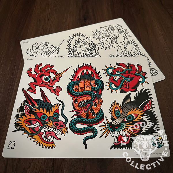 Dan Moreno - tattooflashcollective