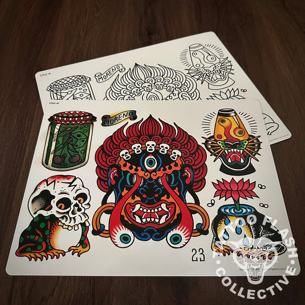 Dan Moreno |Tattoo Flash Collective - tattooflashcollective