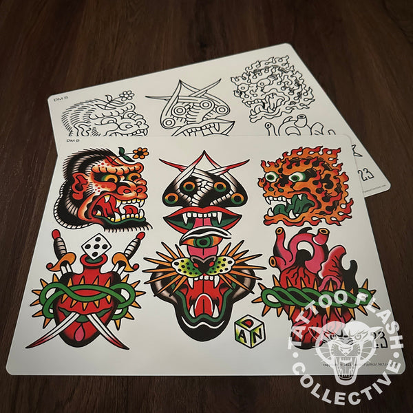 Dan Moreno |Tattoo Flash Collective - tattooflashcollective
