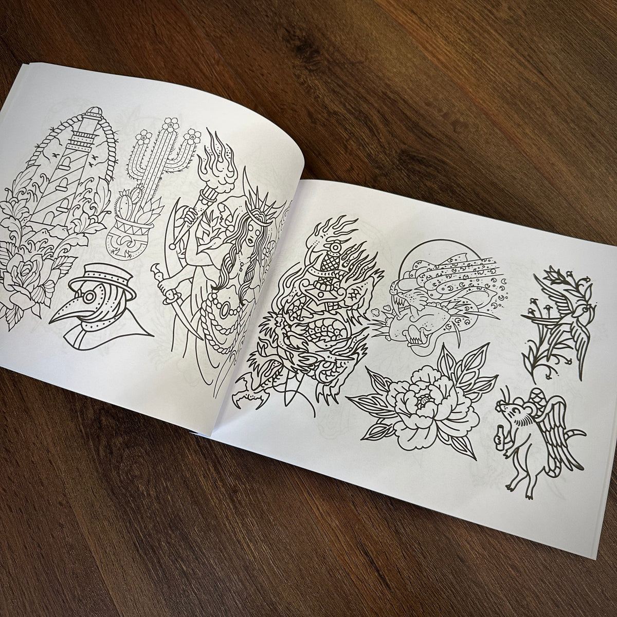 Danny Reis Front Lines - tattooflashcollective