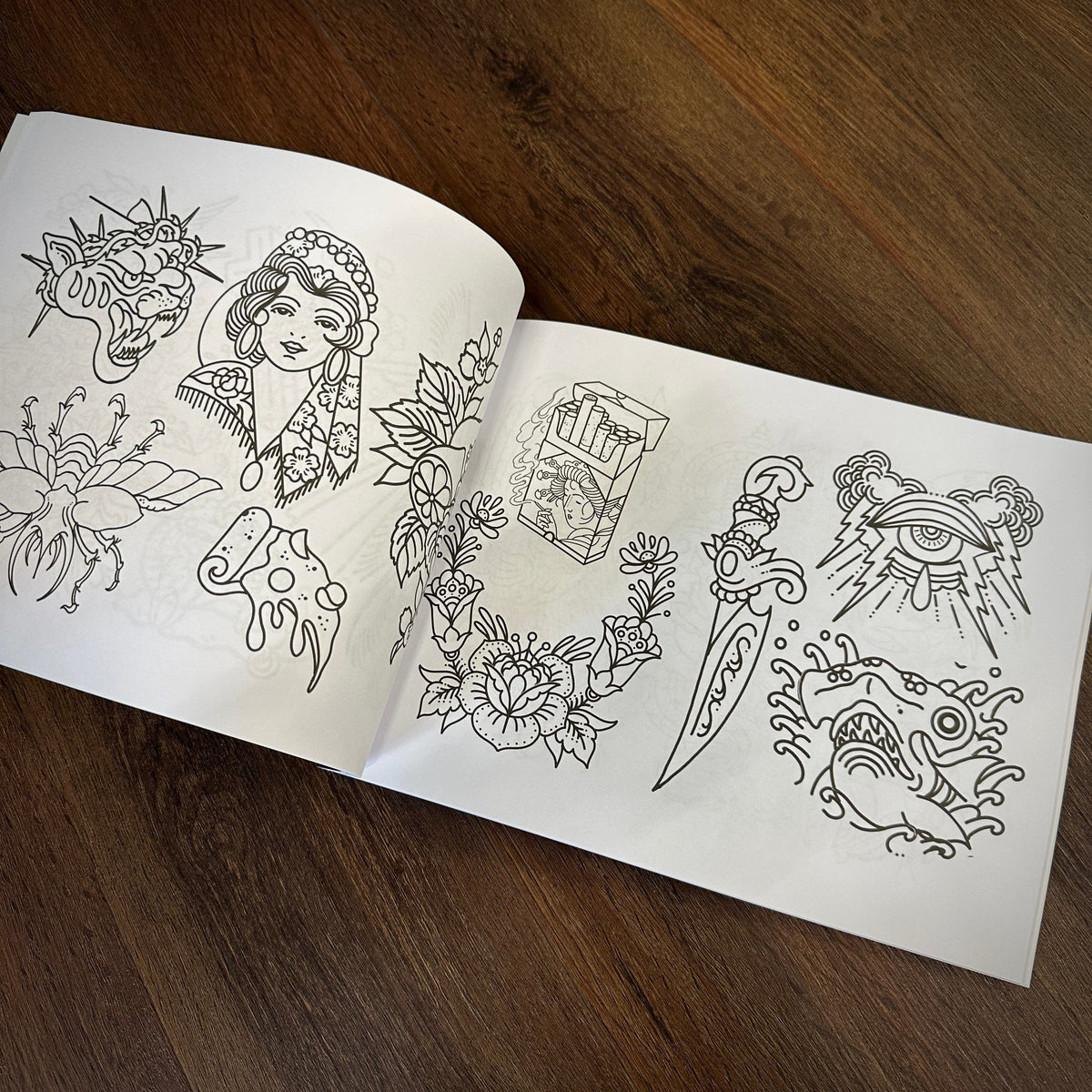 Danny Reis Front Lines - tattooflashcollective