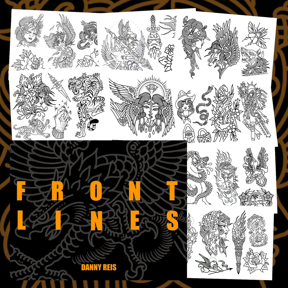 Danny Reis Front Lines - tattooflashcollective