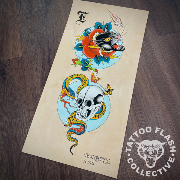 Devin Burnett |Tattoo Flash Collective - tattooflashcollective