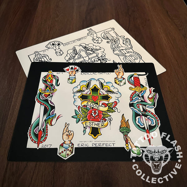 Eric Perfect |Tattoo Flash Collective - tattooflashcollective