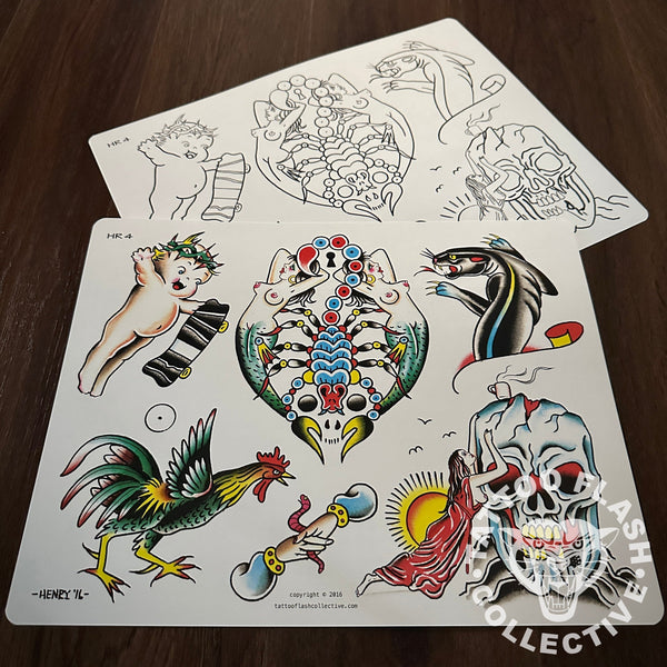 Henry Rodriguez |Tattoo Flash Collective - tattooflashcollective
