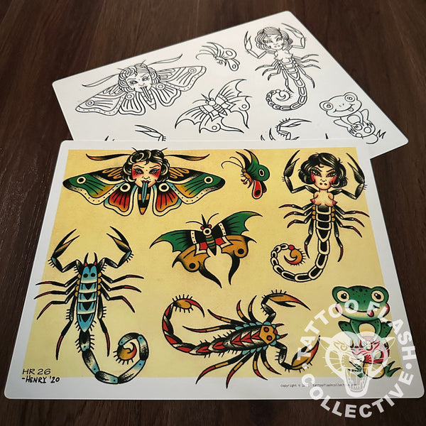 Henry Rodriguez |Tattoo Flash Collective - tattooflashcollective