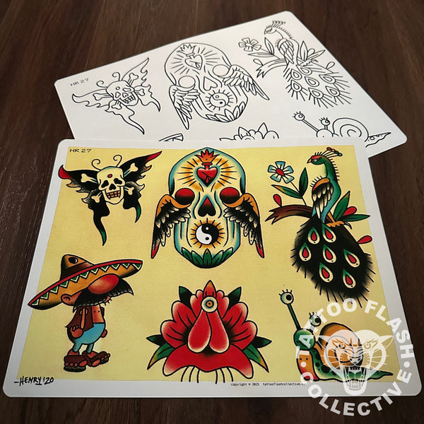 Henry Rodriguez |Tattoo Flash Collective - tattooflashcollective