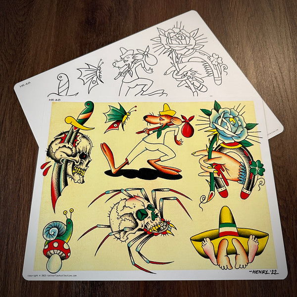 Henry Rodriguez |Tattoo Flash Collective - tattooflashcollective