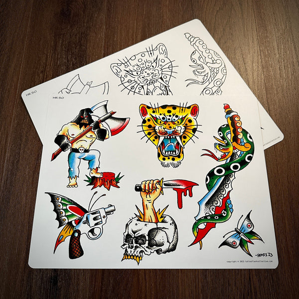 Henry Rodriguez |Tattoo Flash Collective - tattooflashcollective