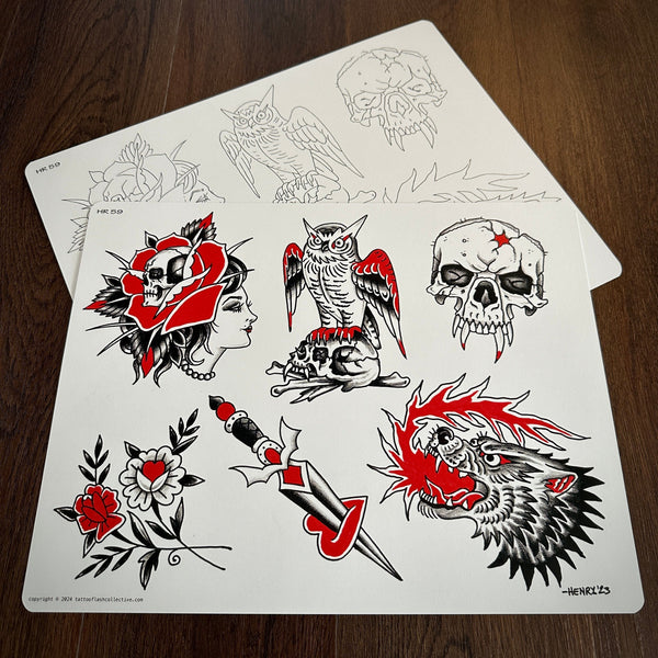 Henry Rodriguez |Tattoo Flash Collective - tattooflashcollective