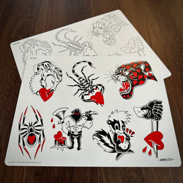 Henry Rodriguez |Tattoo Flash Collective - tattooflashcollective