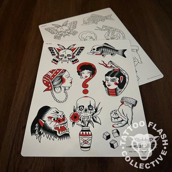 Henry Rodriguez |Tattoo Flash Collective - tattooflashcollective