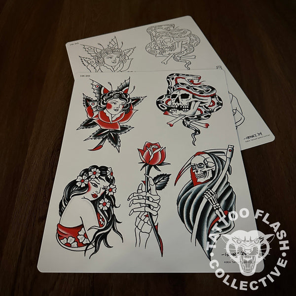 Henry Rodriguez |Tattoo Flash Collective - tattooflashcollective