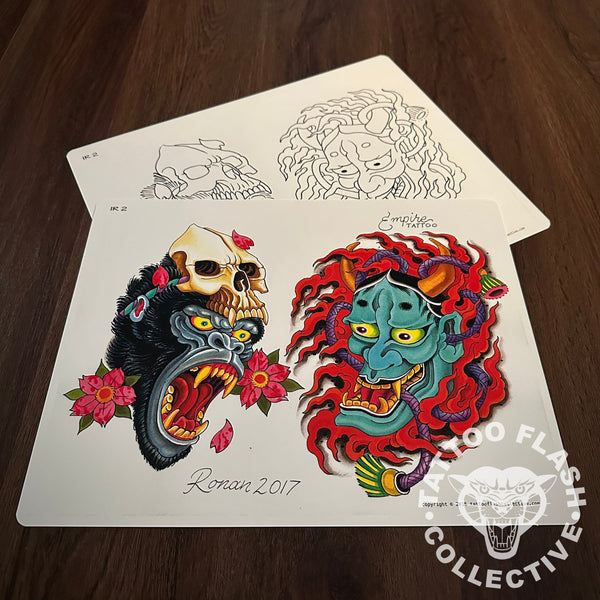 Isaiah Ronan |Tattoo Flash Collective - tattooflashcollective