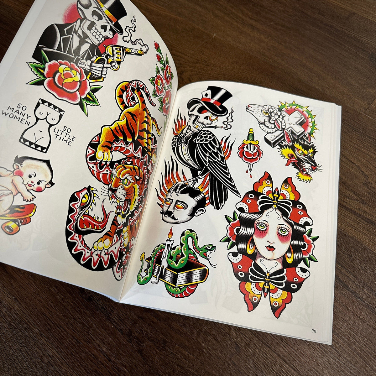 Official Tattoo Brand- Assorted Designs Vol.1 - tattooflashcollective