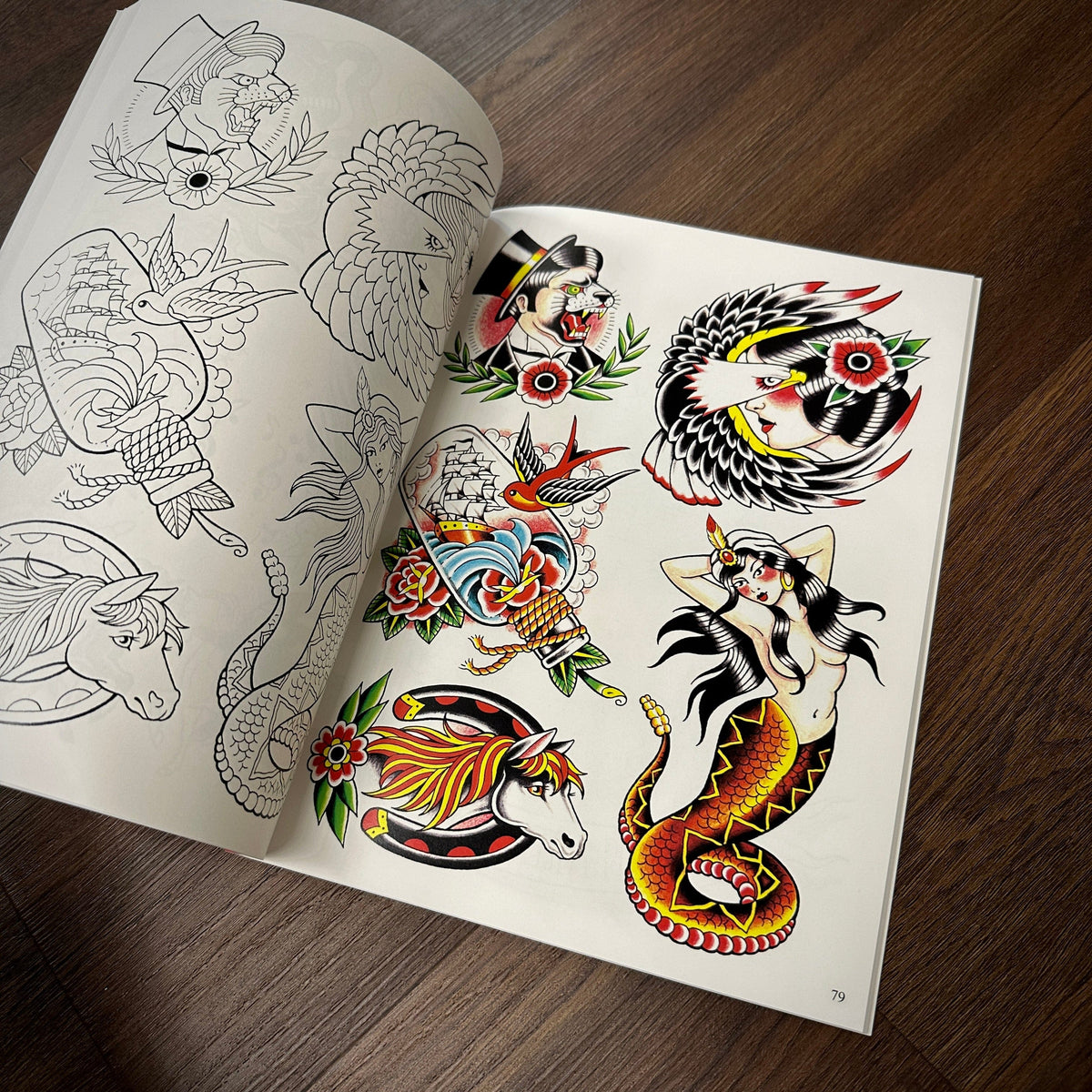 Official Tattoo Brand- Assorted Designs Vol.5 - tattooflashcollective