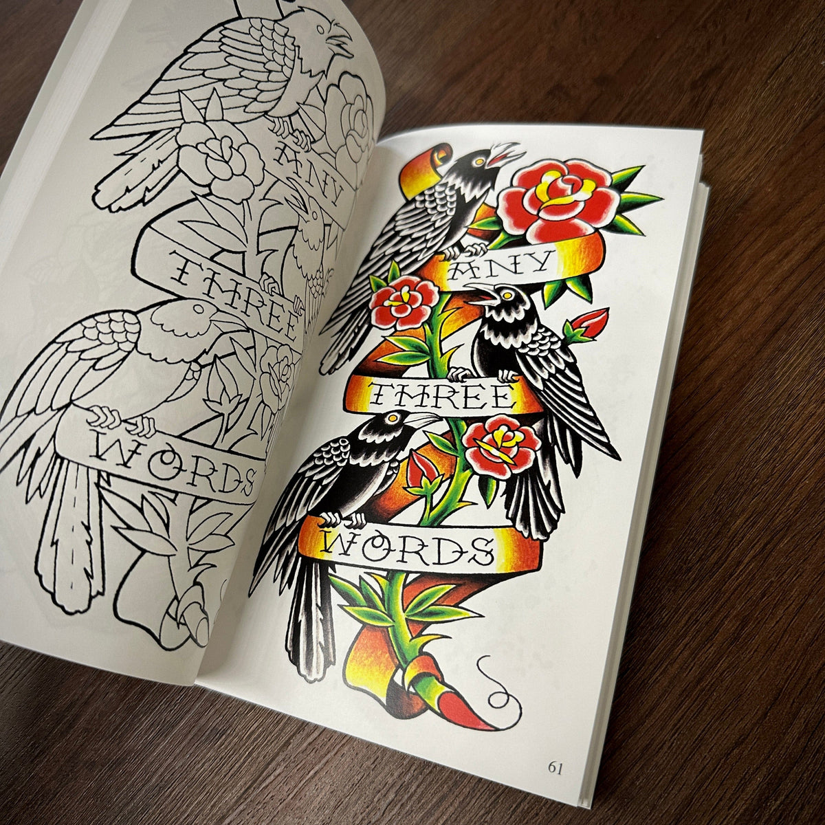 Official Tattoo Brand- Crow - tattooflashcollective
