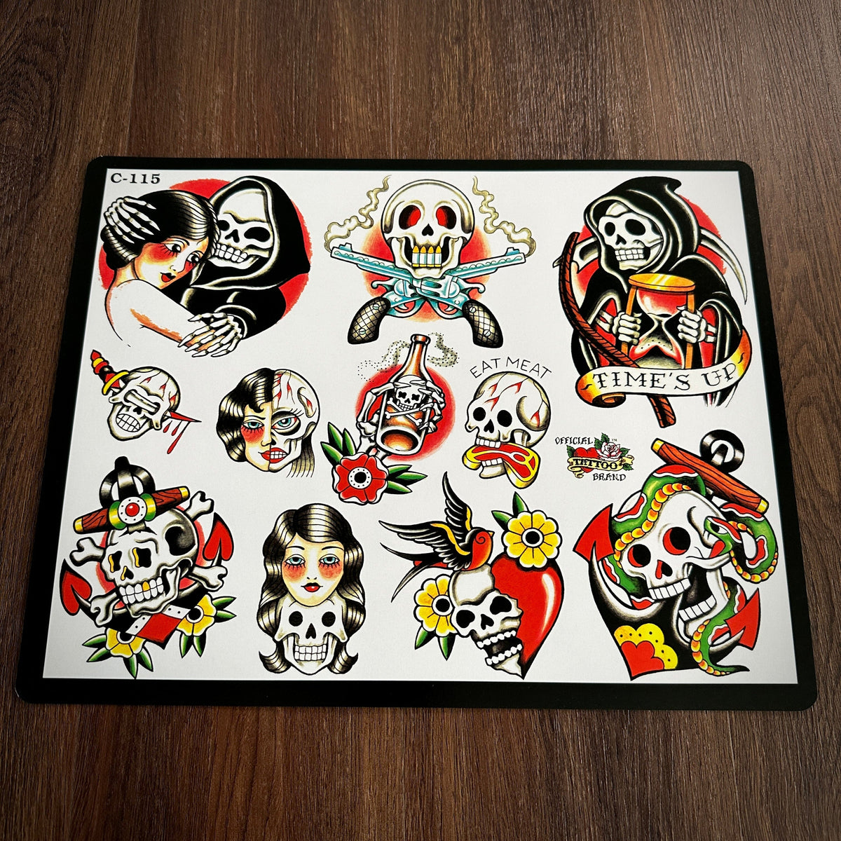 Official Tattoo Brand - J.D. Crowe Tattoo Flash - tattooflashcollective