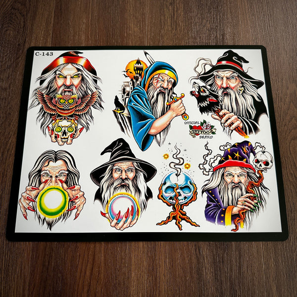 Official Tattoo Brand - J.D. Crowe Tattoo Flash - tattooflashcollective