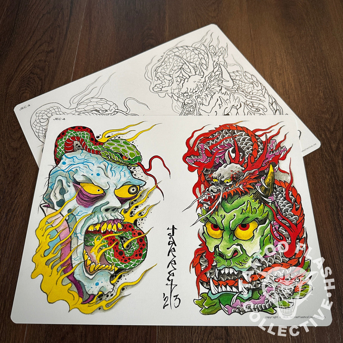 tattoo flash - tattooflashcollective