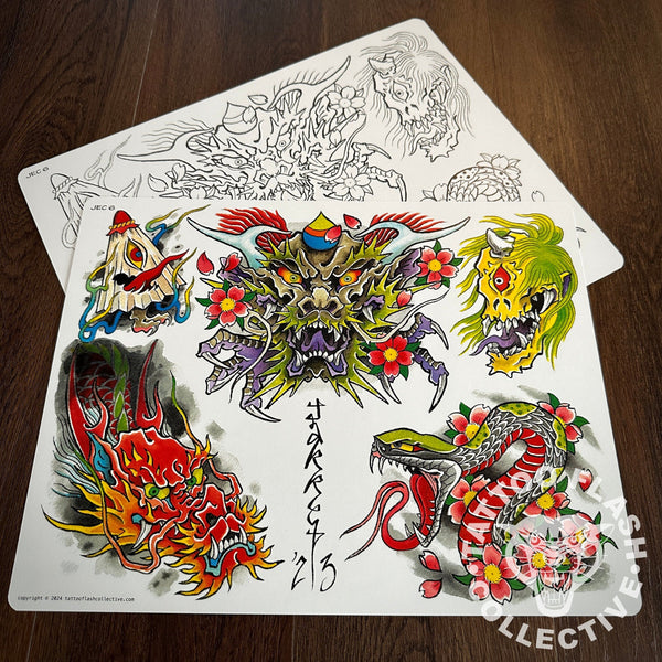 tattoo flash - tattooflashcollective