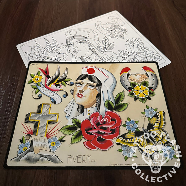 Josh Avery |Tattoo Flash Collective - tattooflashcollective