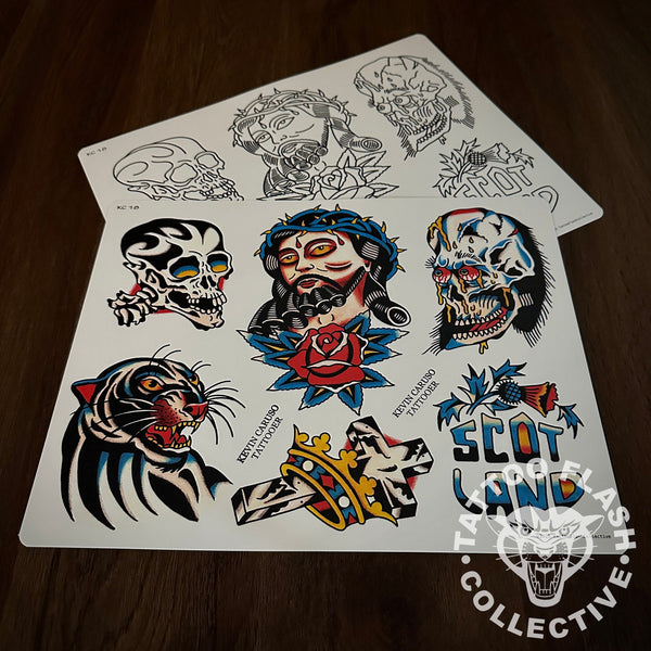 Kevin Caruso |Tattoo Flash Collective - tattooflashcollective