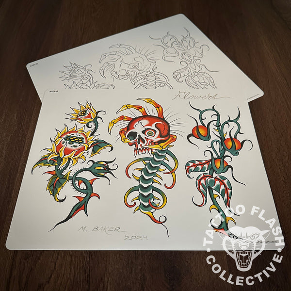 Mike Baker |Tattoo Flash Collective - tattooflashcollective