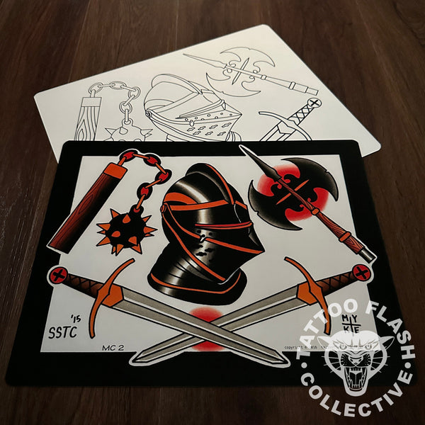 Myke Chambers |Tattoo Flash Collective - tattooflashcollective