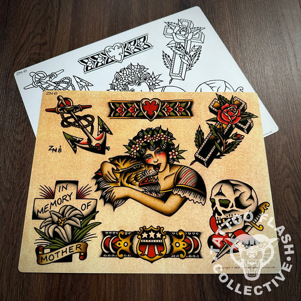 Zach Nelligan |Tattoo Flash Collective - tattooflashcollective