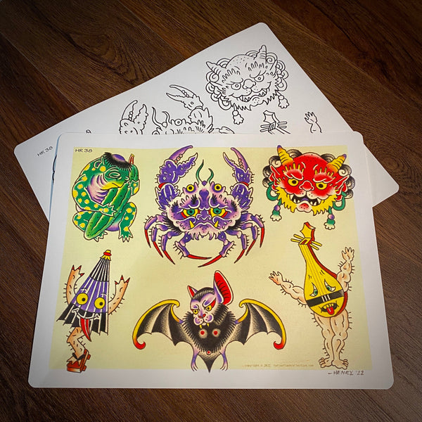 Henry Rodriguez |Tattoo Flash Collective - tattooflashcollective