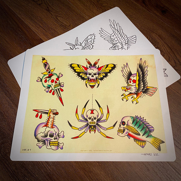 Henry Rodriguez |Tattoo Flash Collective - tattooflashcollective