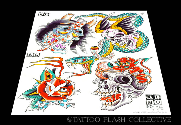 tattoo flash - tattooflashcollective