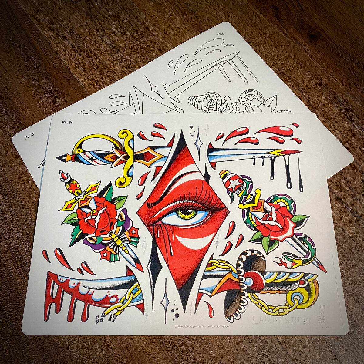Peter Larkin |Tattoo Flash Collective - tattooflashcollective