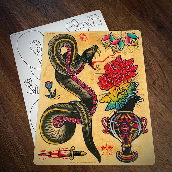 tattoo flash - tattooflashcollective