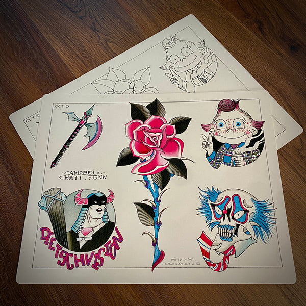 Seth Campbell |Tattoo Flash Collective - tattooflashcollective